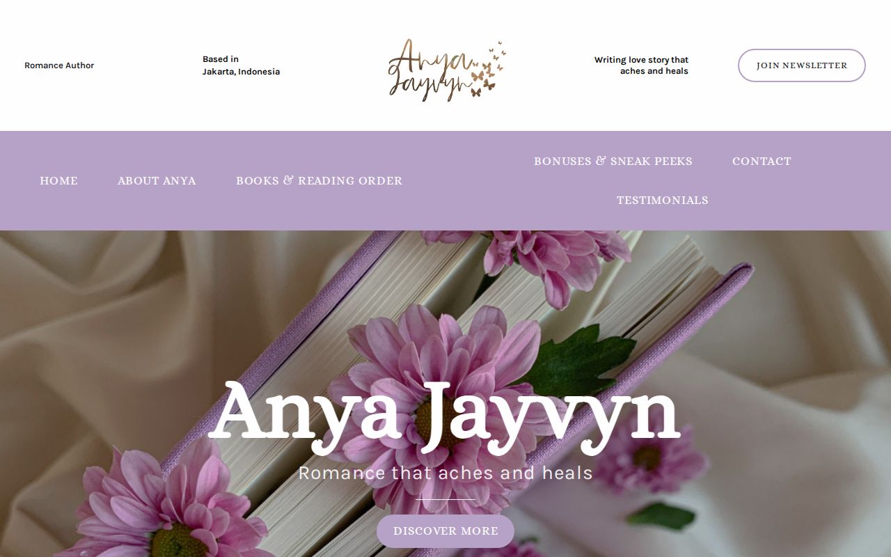 Anya Jayvyn | Romance Author
